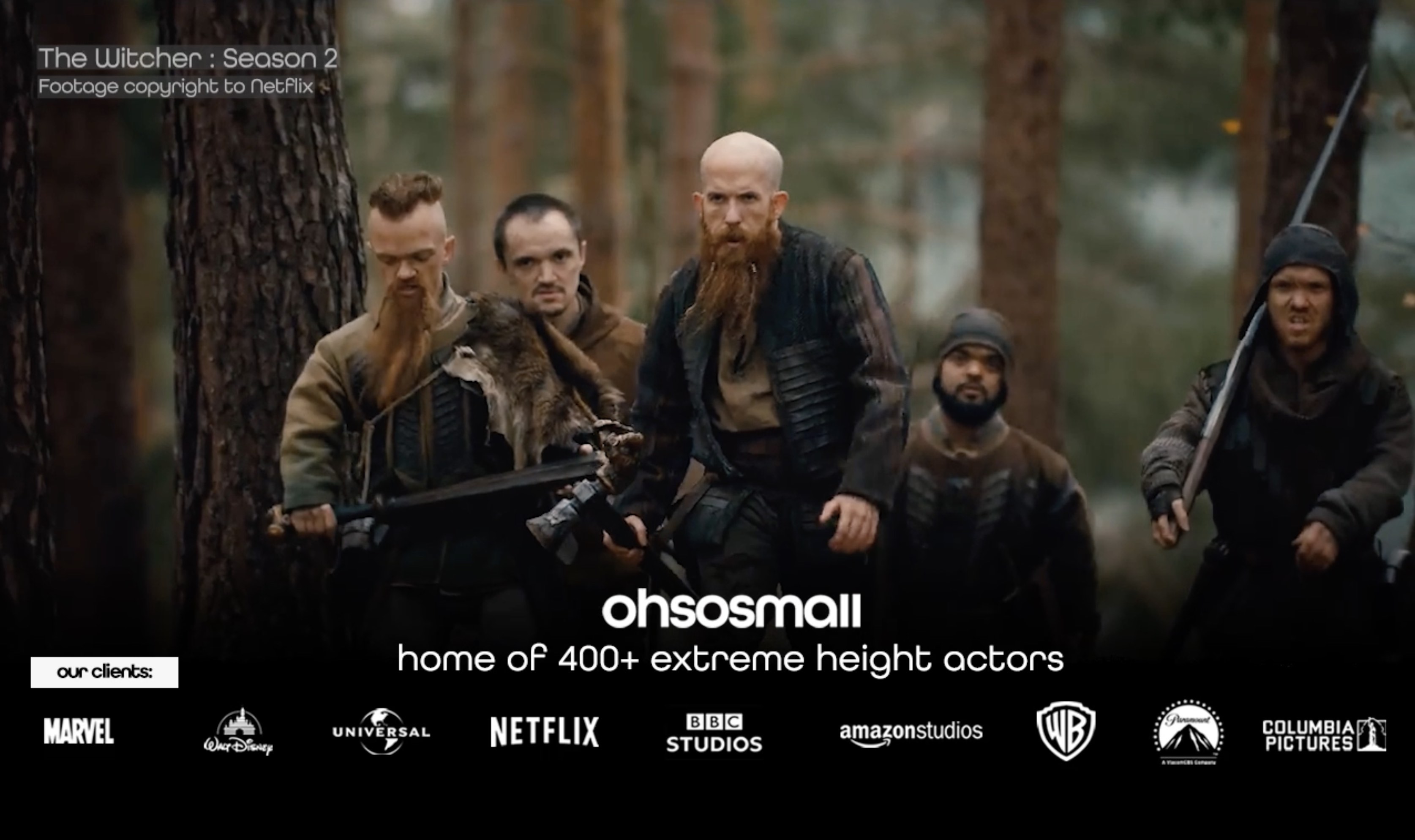 Oh So Small | Short, Dwarf and Tall Actors Agency