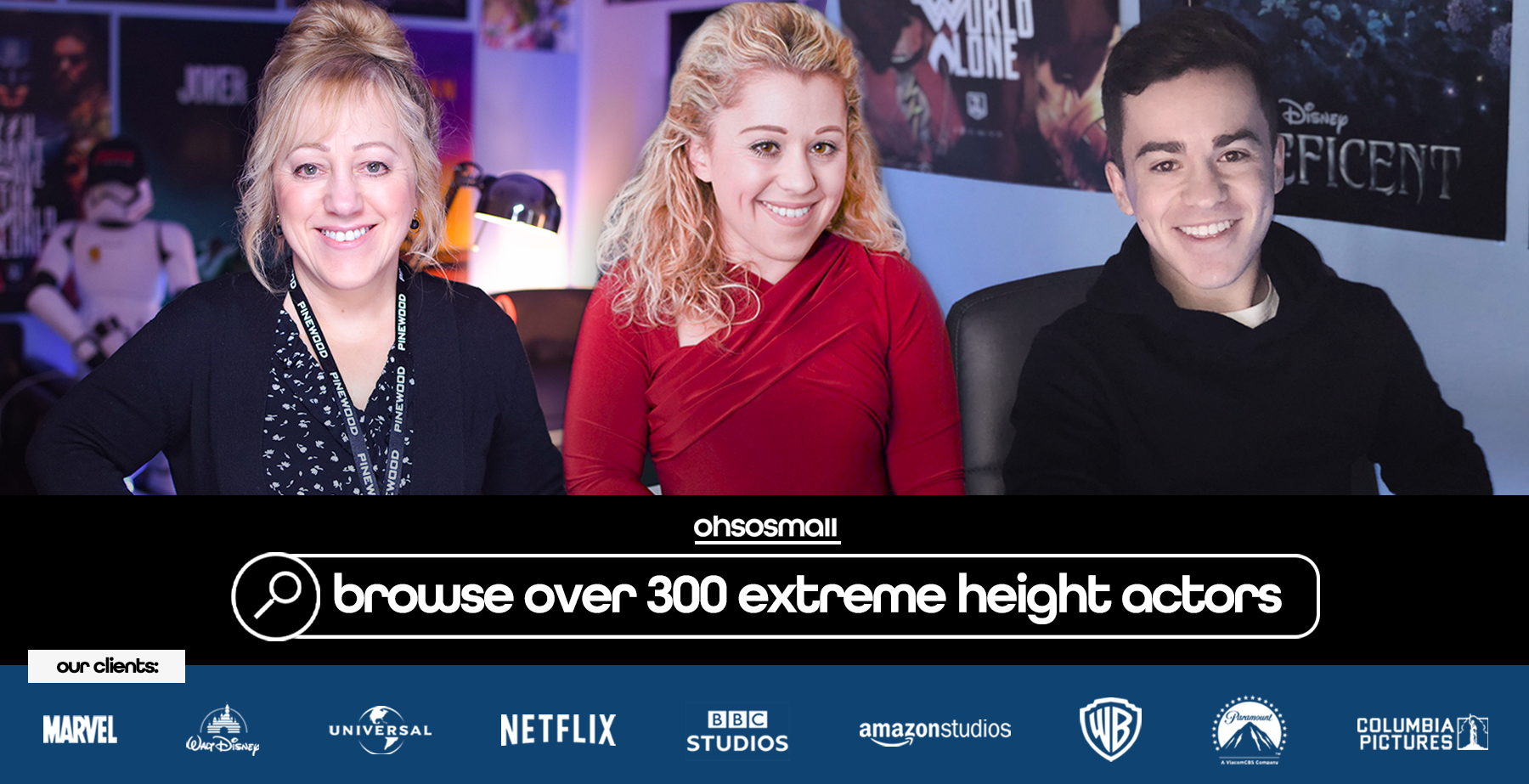 Oh So Small | Short, Dwarf and Tall Actors Agency